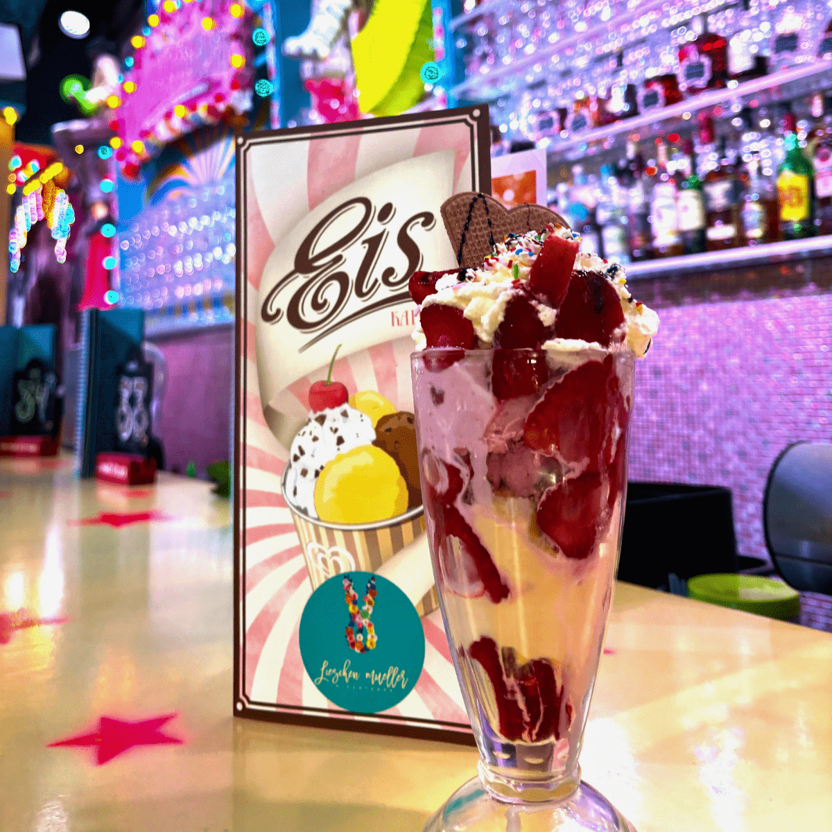 A paradise for ice cream lovers: the Lieschen Mueller ice cream parlor ...